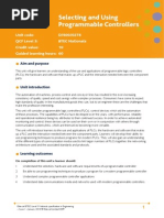Unit 15 - PLC - Assignment - 19ED | PDF | Programmable Logic Controller | Robotics