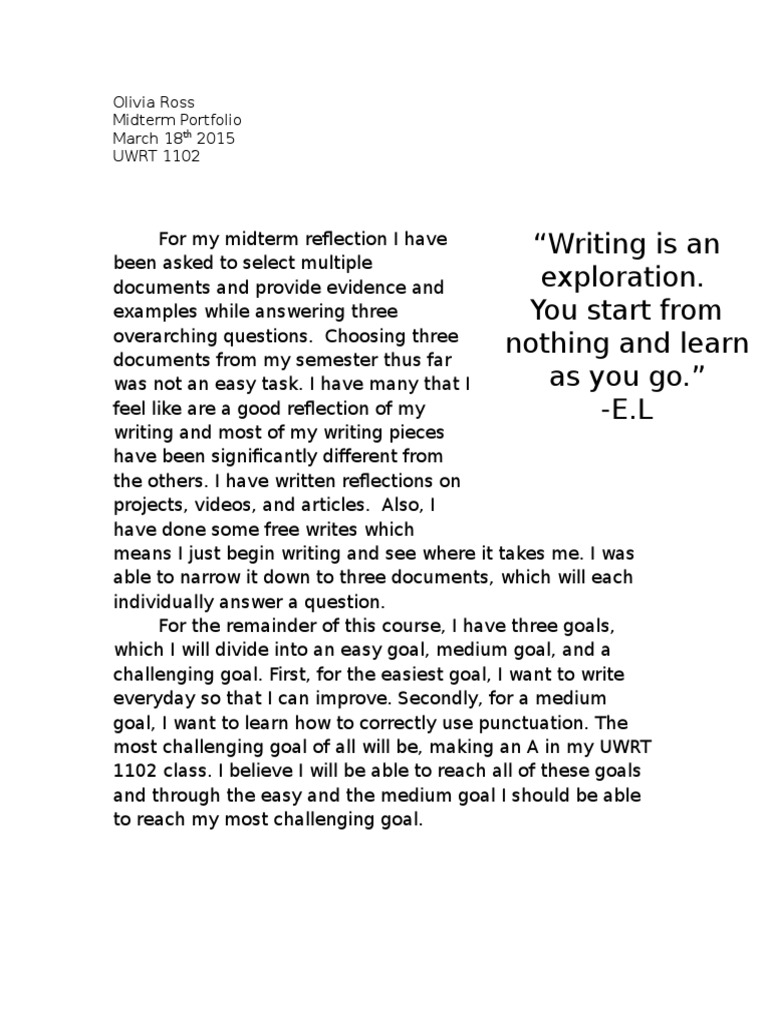 midterm portfolio | Communication | Psychological Concepts