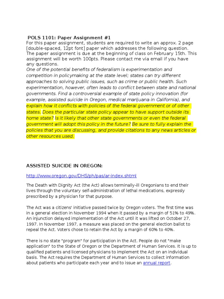 Amer. Gov't Paper 1 | PDF | Government | Applied Ethics