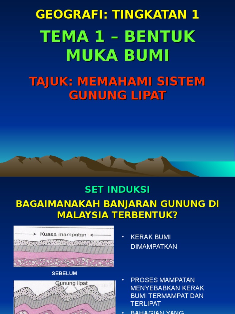 Sistem Gunung Lipat | PDF