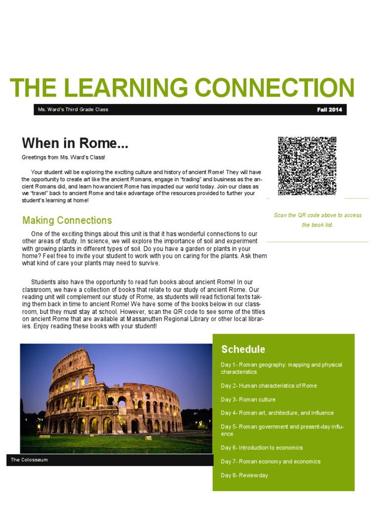 Ancient Rome Learning Unit Overview | PDF | Social Science | Foreign ...