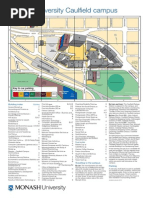 Caulfield Campus Map | PDF | Transport | Public Transport