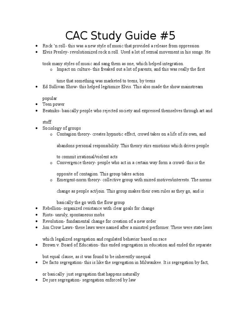 Civil Rights and Cultural Revolution Insights | PDF