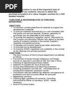 Sop For Procurement Team | PDF | Economies | Business