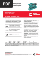 Diesel Generator Information Sheet | PDF | Reliability Engineering ...