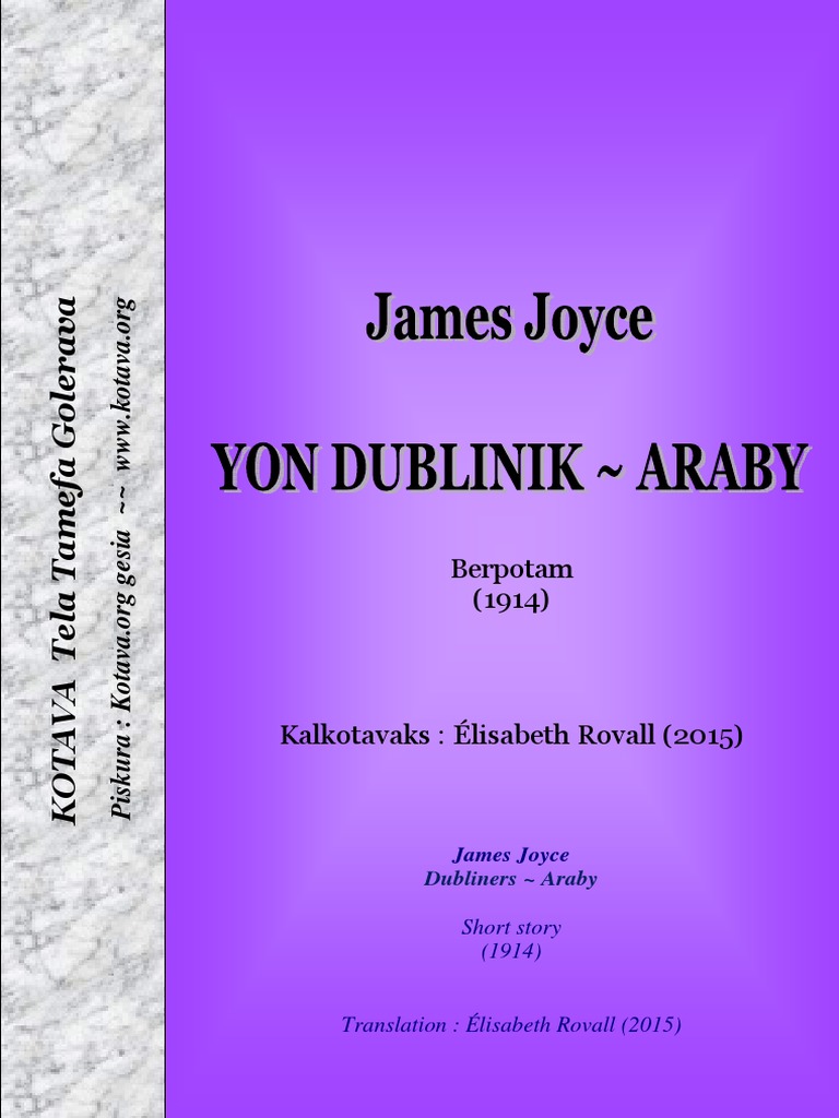Araby (James Joyce) Araby (Dubliners) | PDF | Short Stories