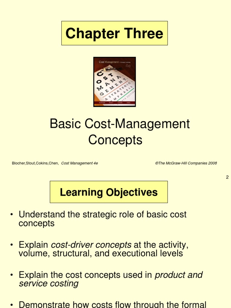 Basic Cost Concepts | PDF