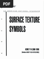 Surface Finish | PDF | Surface Roughness | Reference Range
