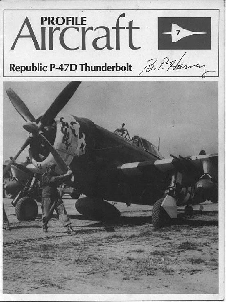 007 - Profile Publications - Aircraft Profile - Republic P-47D ...