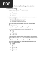 NCEES FE Mechanical Practice Exam | PDF