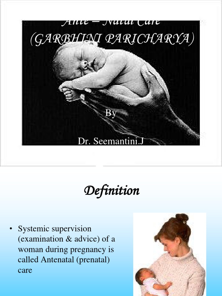 Antenatal Care | PDF | Pregnancy | Prenatal Development