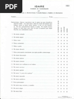 IDARE Inventario de Ansiedad Rasgo-Estado - Editorial Manual Moderno | PDF