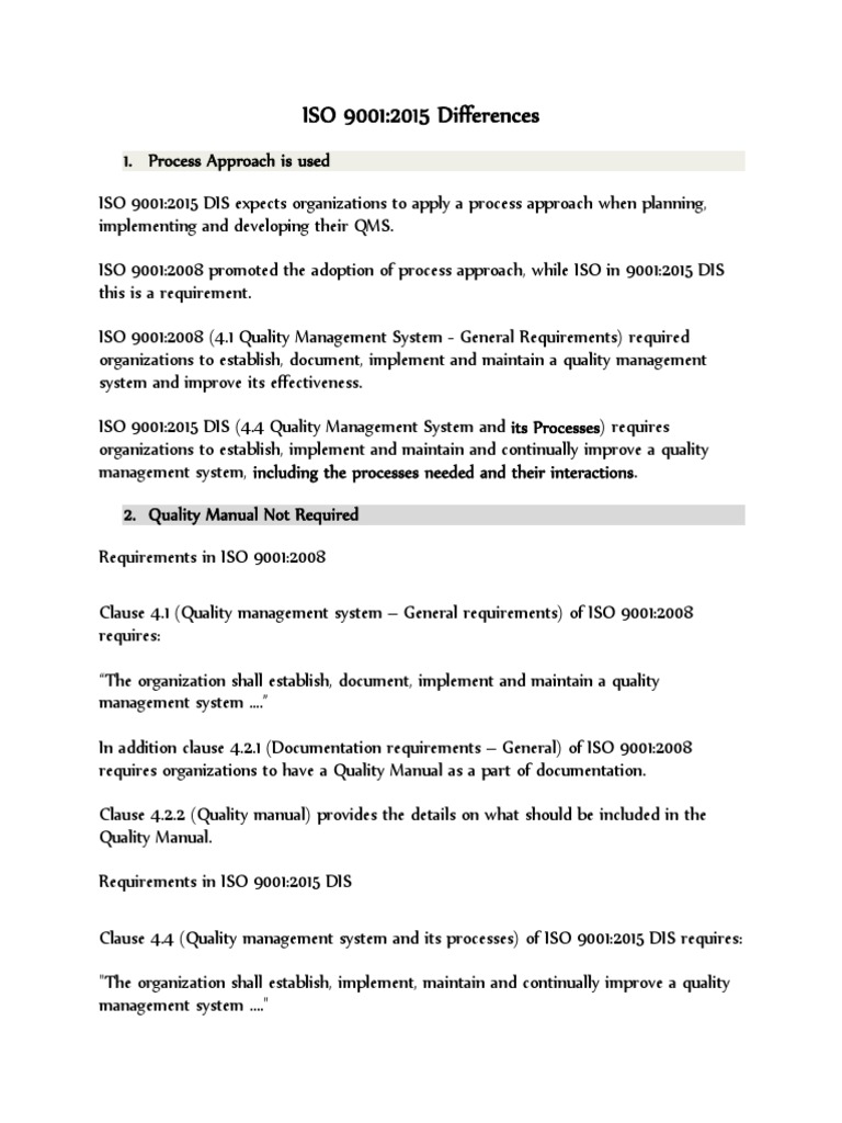 ISO 9001 2015 | Iso 9000 | Quality Management System