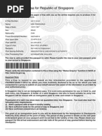 Visa Application Document Guide | PDF | Document | Government And ...