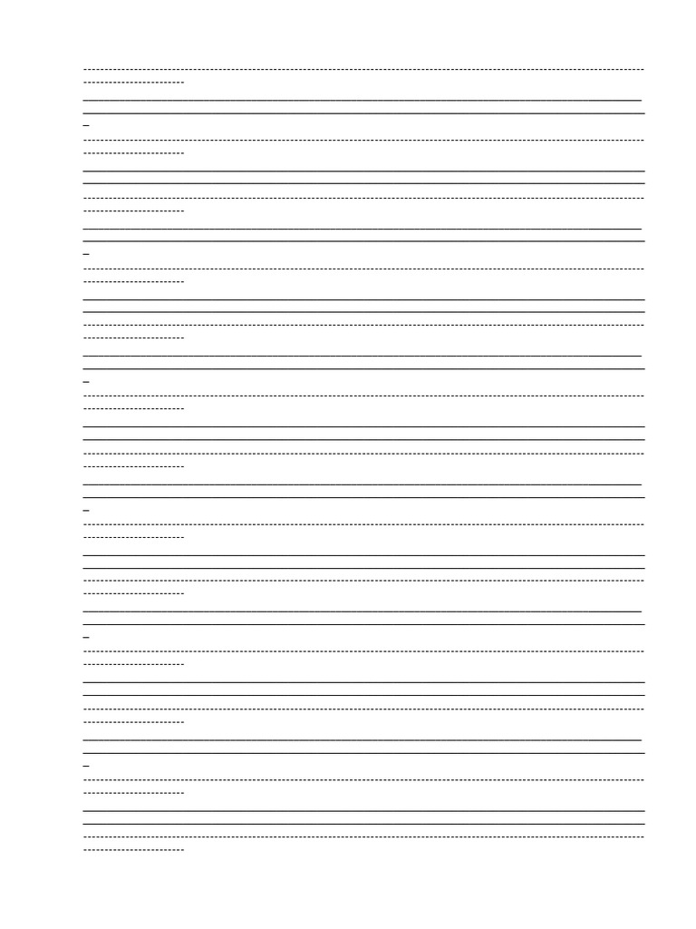 Liniatura de Caiet Tip II | PDF
