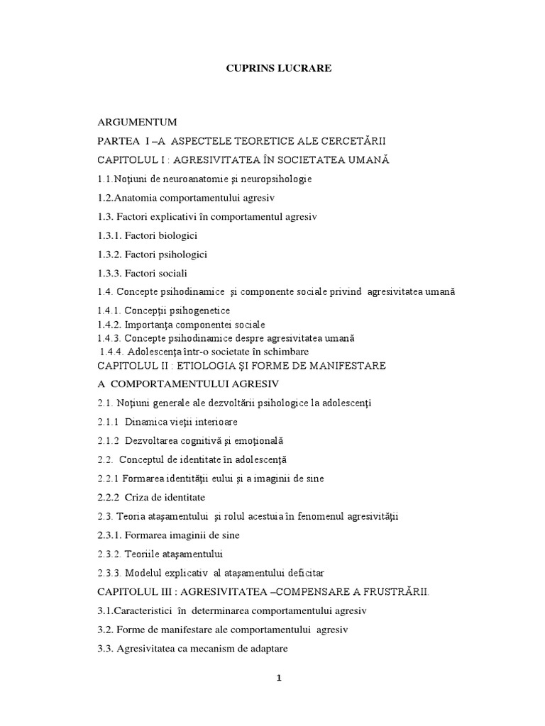 Agresivitatea Umana | PDF
