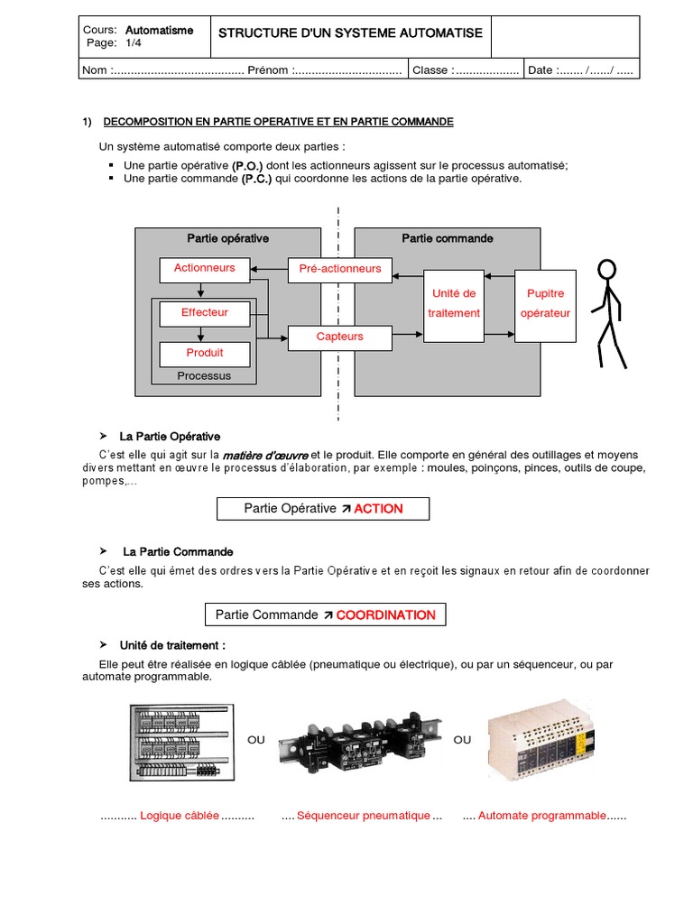 Structureklg | PDF | Automate programmable industriel | Électrotechnique