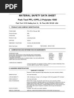 Msds Coal Tar | PDF | Dangerous Goods | Flammability