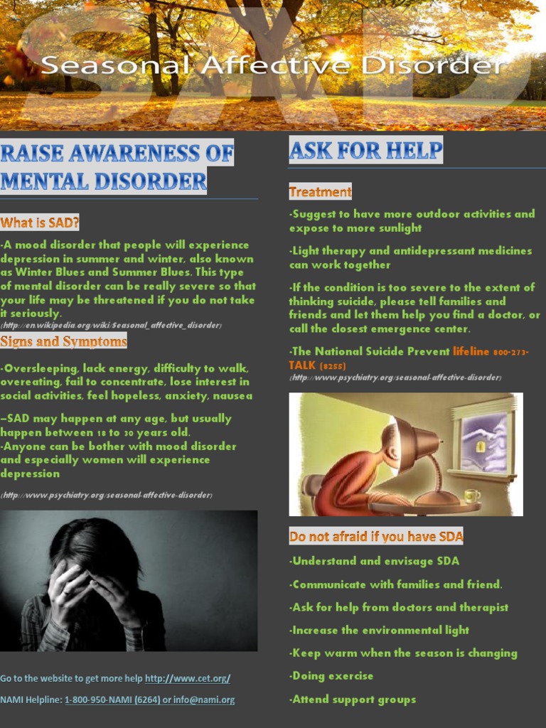 Understanding Seasonal Affective Disorder | PDF | Self-Improvement
