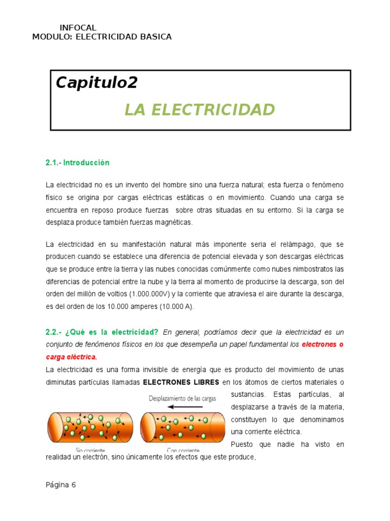 Introduccion a Electricidad Basica | Electrón | Electricidad