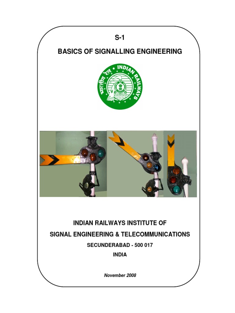 Signalling Engineering | PDF | Train | Traffic Light