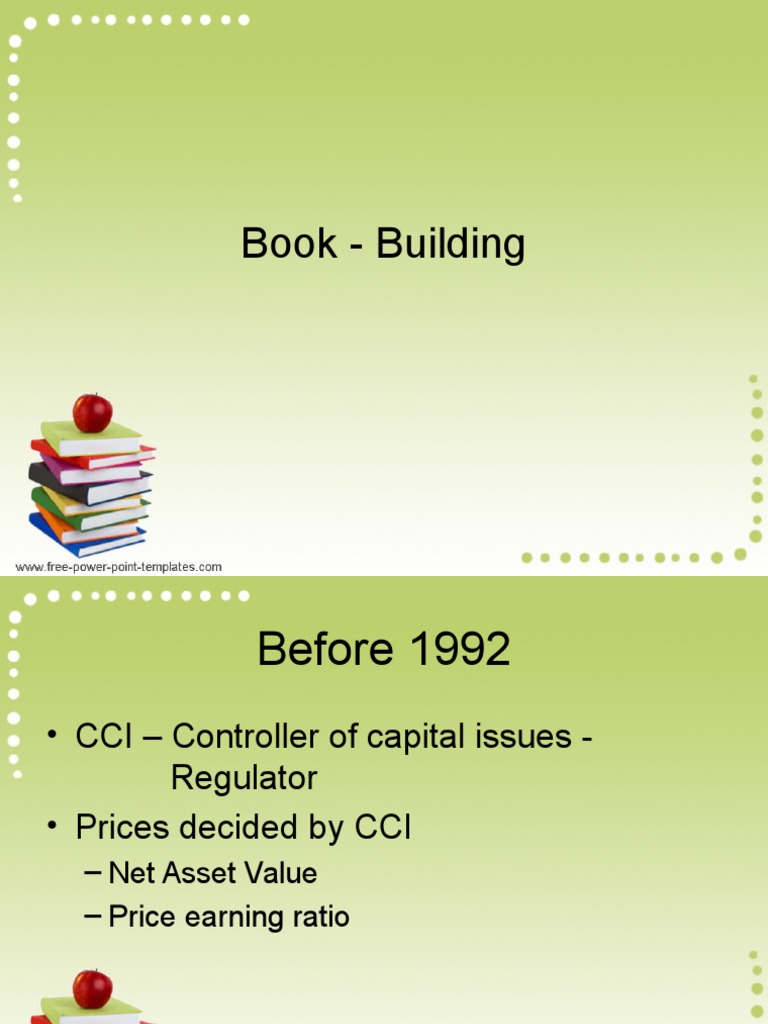 IPO Pricing and Book Building Basics | PDF | Finance & Money Management