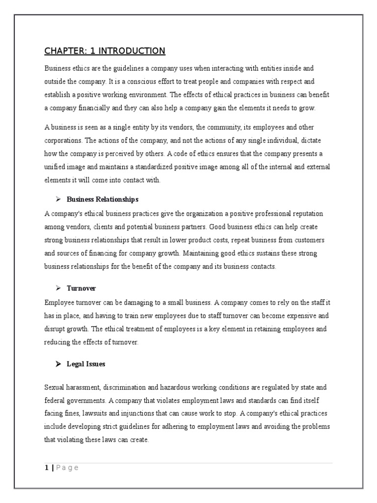 Chapter: 1 Introduction: Business Relationships | PDF | Law