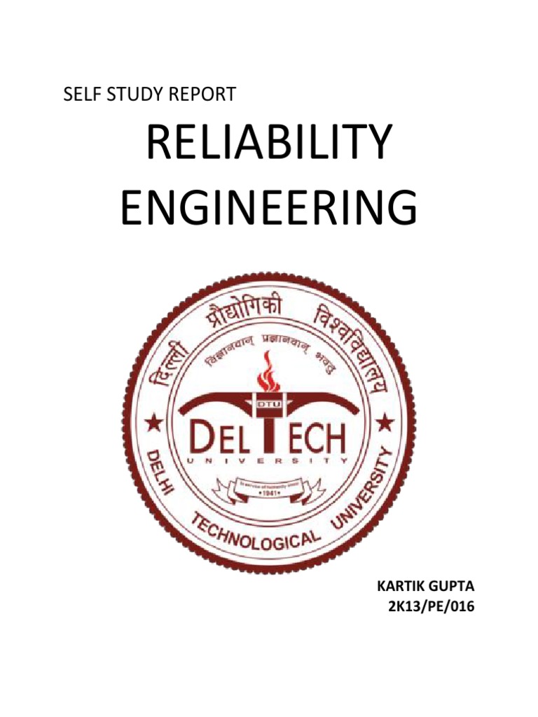 Project Reliability Engineering | PDF | Reliability Engineering | Six Sigma