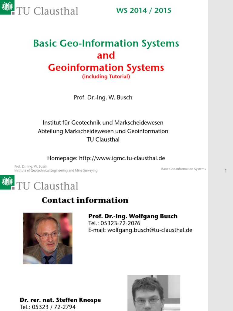 1 Introduction | PDF | Geographic Information System | Geomatics