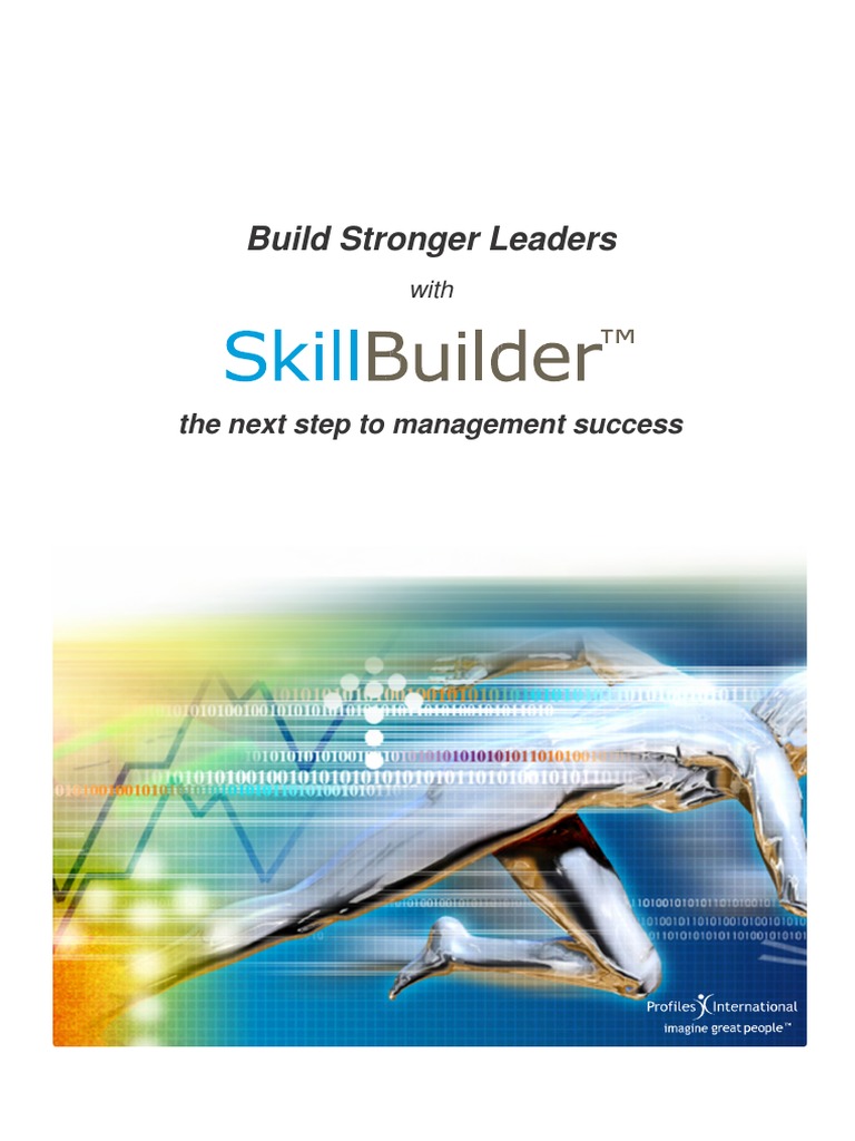 Skillbuilder Brochure Pdf Competence Human Resources