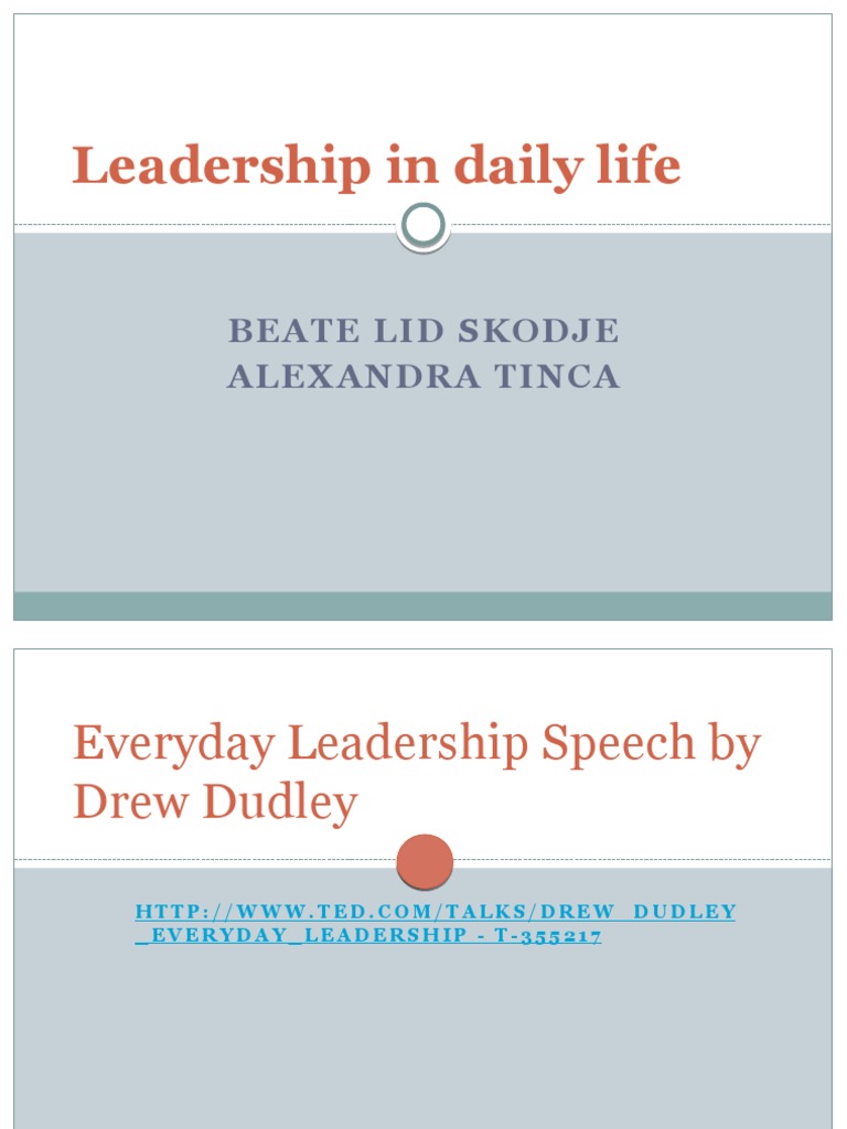 Everyday Leadership Insights | PDF | Self-Improvement