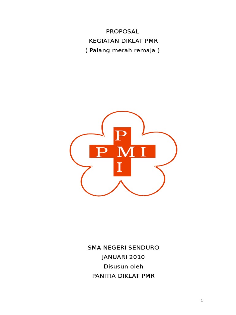 Proposal Diklat PMR SMA Negeri Senduro | PDF | Gaya Hidup
