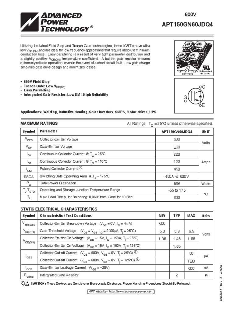 Datashet | Diode | Capacitor