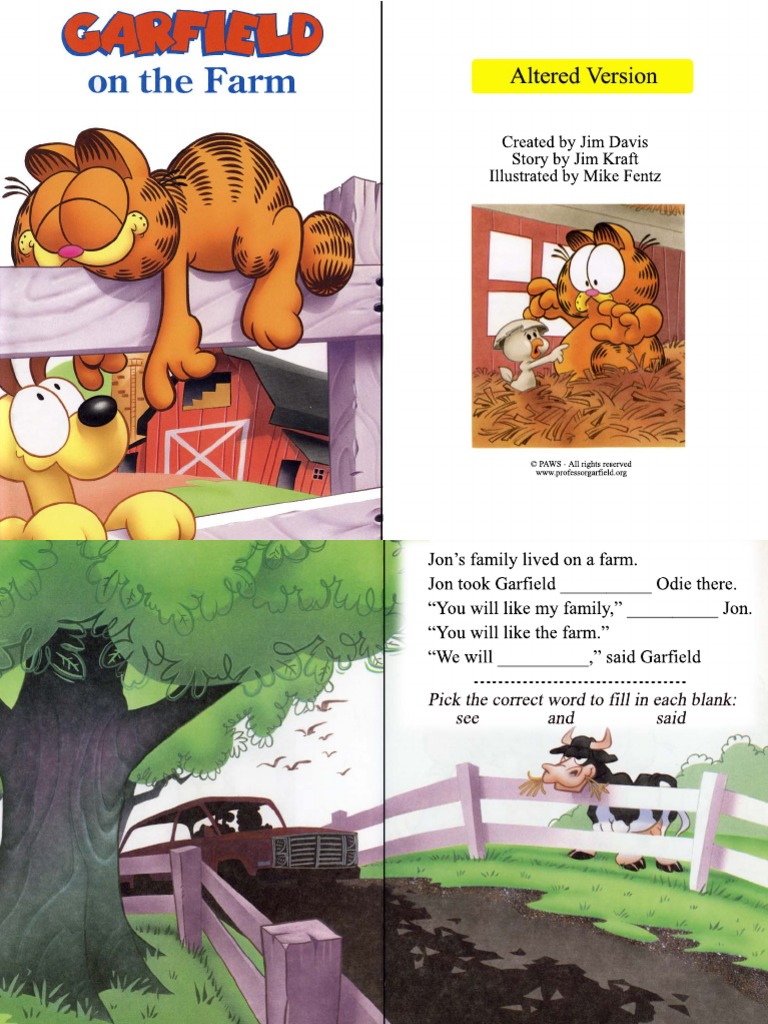 Garfield On The Farm | PDF
