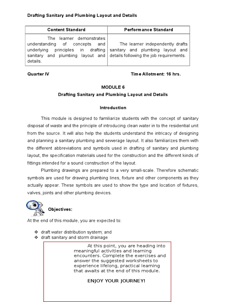 Drafting Sanitary and Plumbing Layout and Details | PDF | Plumbing ...