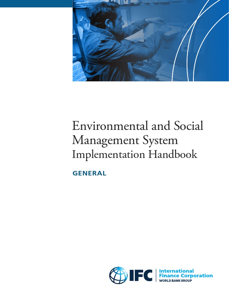Environmental and Social Management System (ESMS) Implementation ...