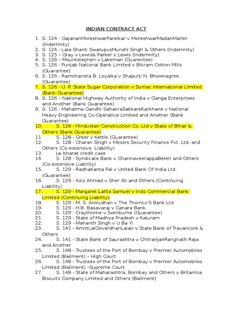 Case Allocation List | PDF
