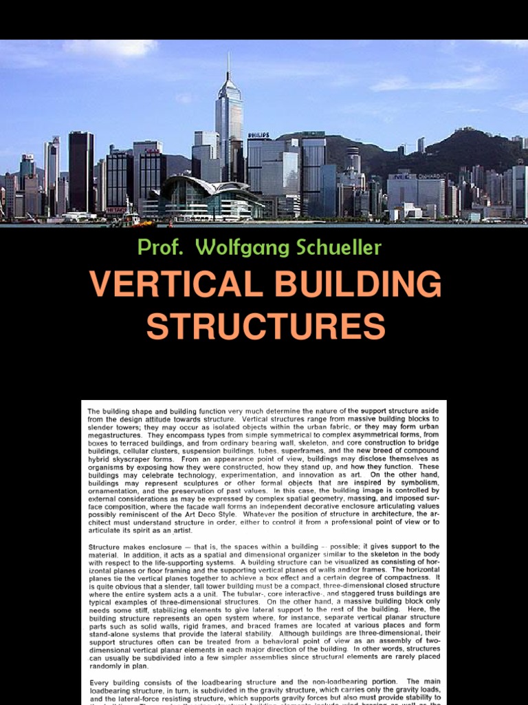 Vertical Building Structure, Wolfgang Schueller | PDF | Truss | Framing ...