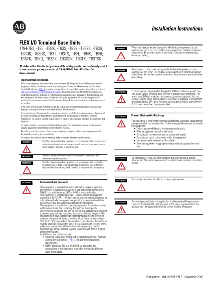 Bases Flex I - O Installation | PDF | Mains Electricity | Electrical ...