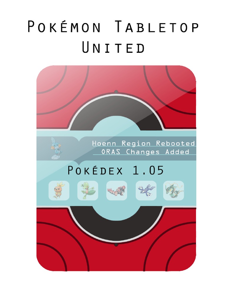 Pokedex 1.05 | PDF | Evolution | Pokémon