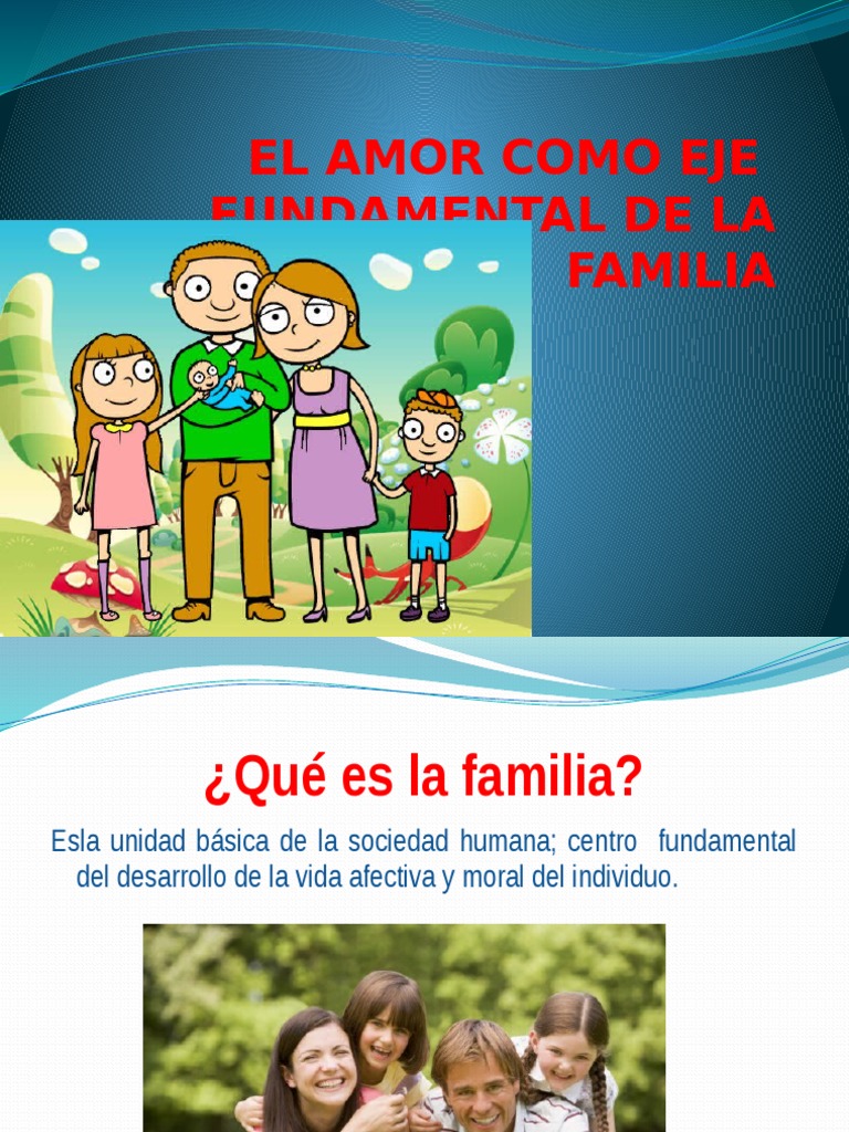Diapositivas de La Familia | Familia | Amor