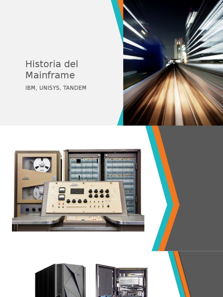 Historia Del Mainframe | PDF | Computadora central | Ibm