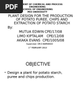 Potato Chips Production Process | PDF