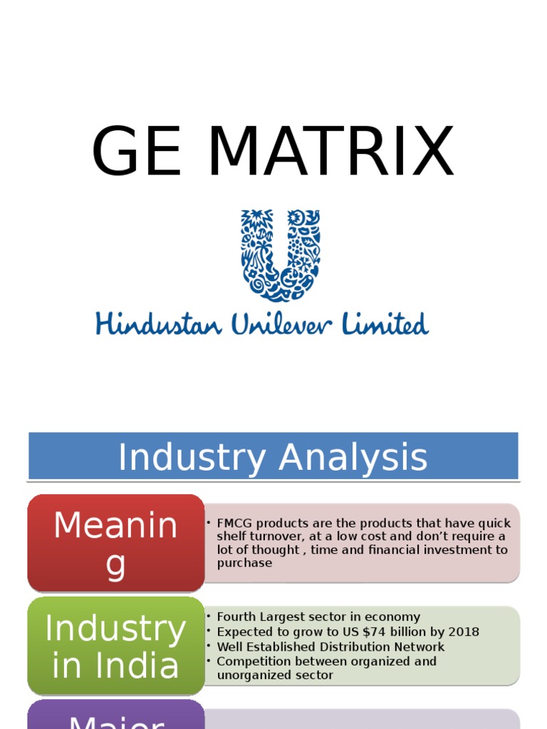 GE MAtrix | PDF | Brand | Foods