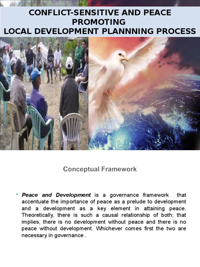 Conflict Sensitive Peace Promoting Local Development Planning | PDF ...
