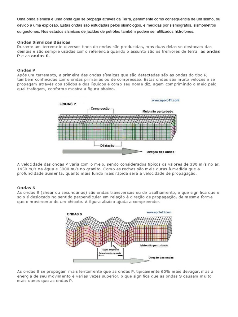 Ondas Primarias
