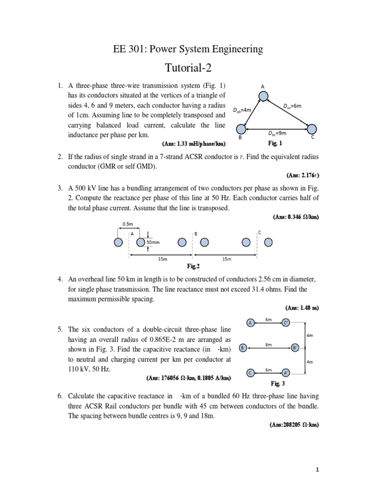Tutorial 2 | PDF | Electromagnetism | Power Engineering