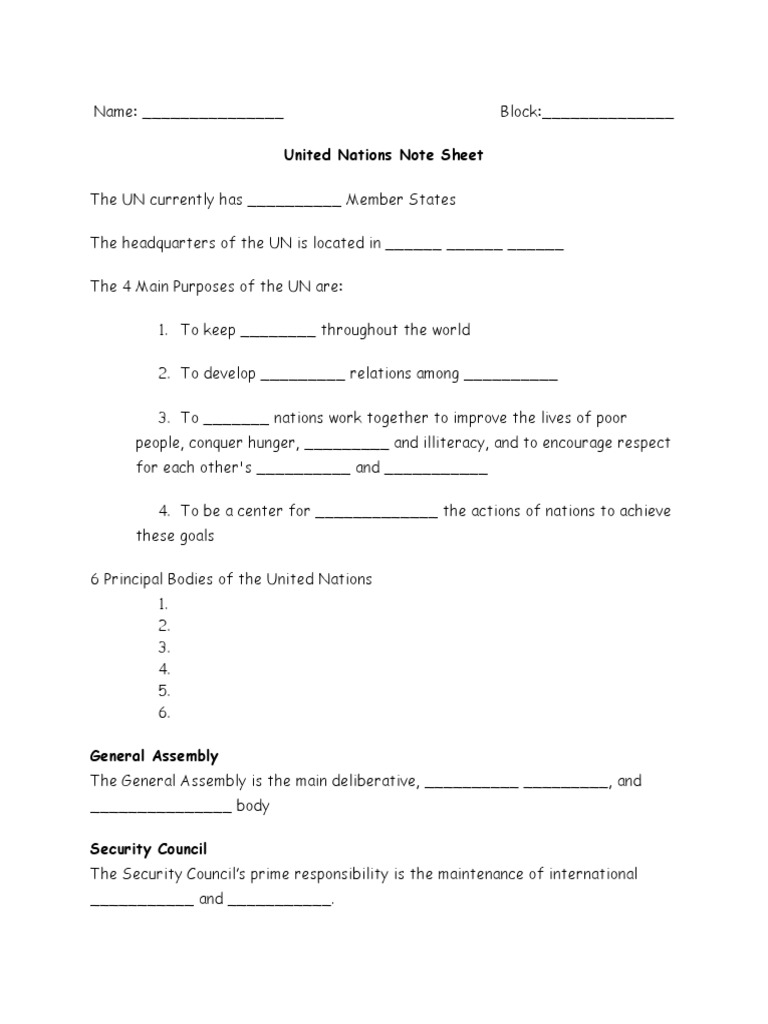 Unnotesheet | PDF