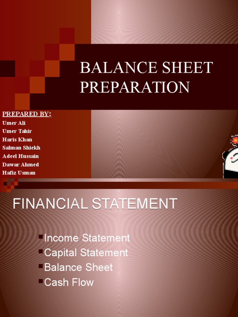 Essential Guide to Balance Sheet Preparation | PDF | Balance Sheet ...
