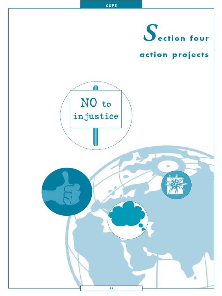 CSPE Action Project Explained Junior Certificate | PDF | Citizenship ...